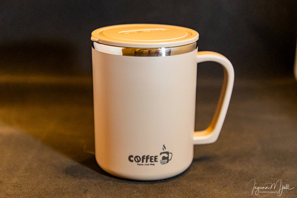 Kaffi/te krús með loki! - Islandsmjoll